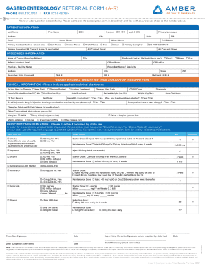 Fillable Online Easy Access GI Referral Form Fax Email Print - pdfFiller