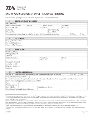 Fillable Online What's Know Your Customer (KYC)? - Knowledge Fax Email ...