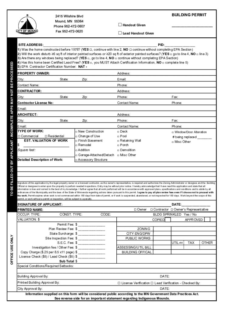 Fillable Online Retaining WallsMound, MN Fax Email Print - pdfFiller
