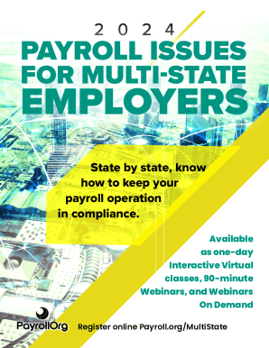 Fillable Online Payroll Issues in US State Jurisdictions (Multi-State ...