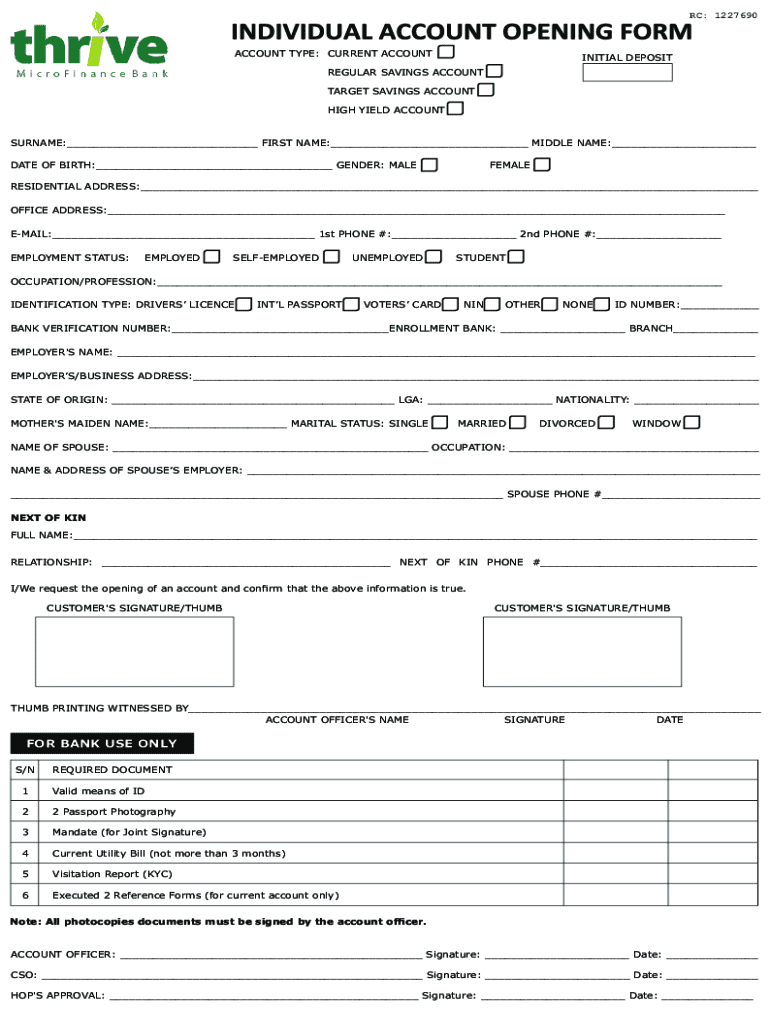 Fillable Online Account forms 2.cdr Fax Email Print - pdfFiller