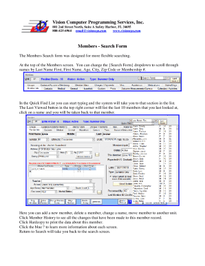 Fillable Online Fillable Online Vision Computer Programming Services, Inc. Fax Email Print ...