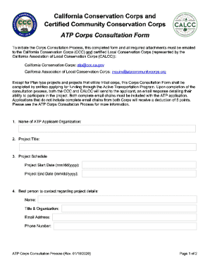 Fillable Online dot ca California Conservation Corps and Certified ...