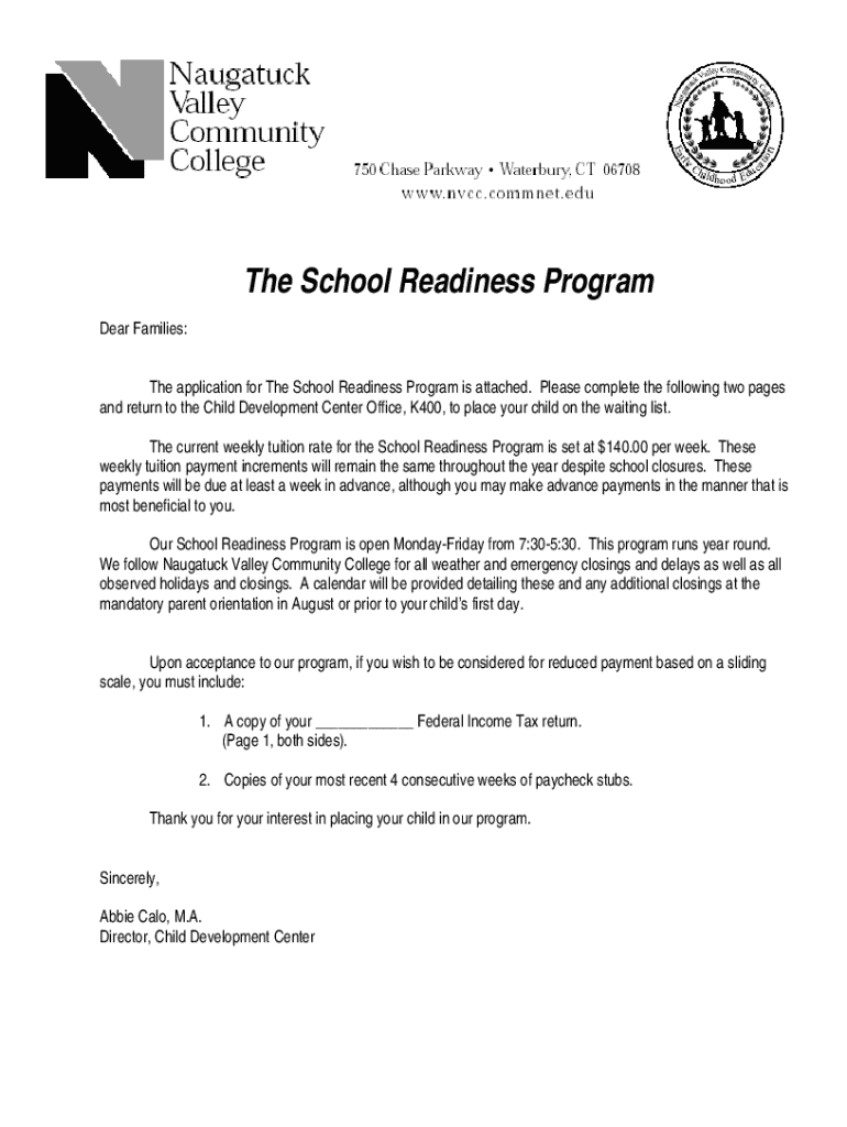 Fillable Online An examination of concepts of school readiness among ...