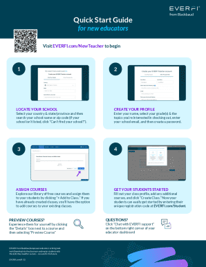 Fillable Online Quick Start Guide for New Educators Fax Email Print - pdfFiller