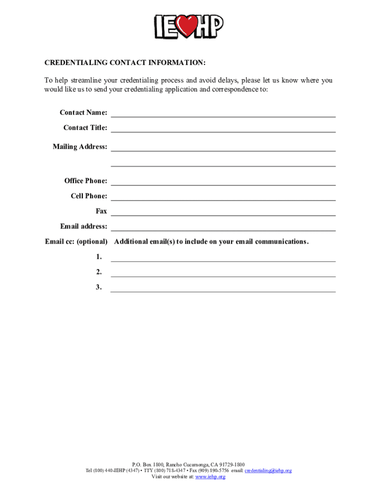 Fillable Online Inland Empire Health Plan to Receive $32M for ...