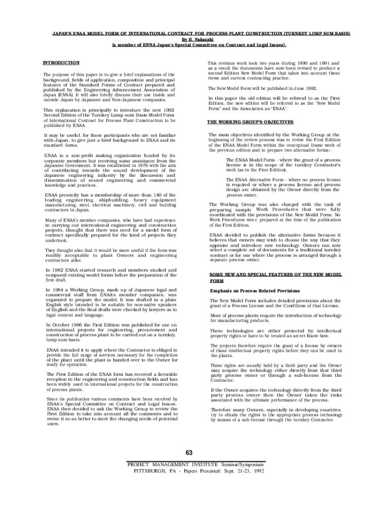 Enaa Contract - Fill Online, Printable, Fillable, Blank | pdfFiller