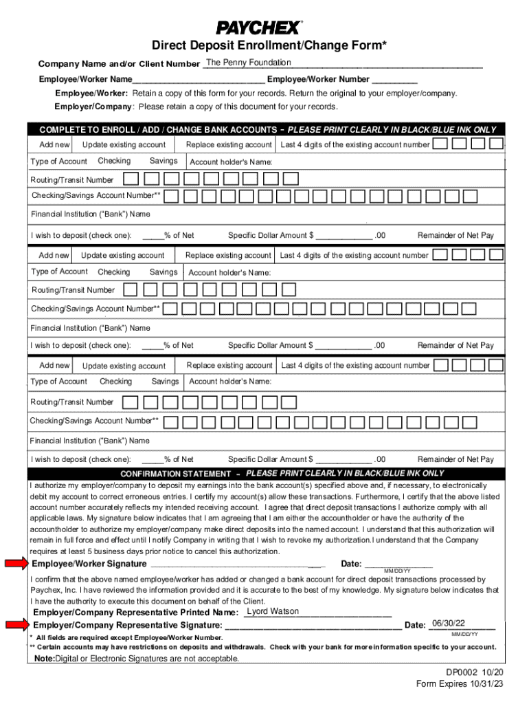 Fillable Online DirectDeposit 1 .pdf - Direct Deposit Enrollment Form... Fax Email Print - pdfFiller