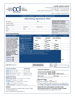 Fillable Online Contact Us - CCI Eastern Ontario Chapter Fax Email ...