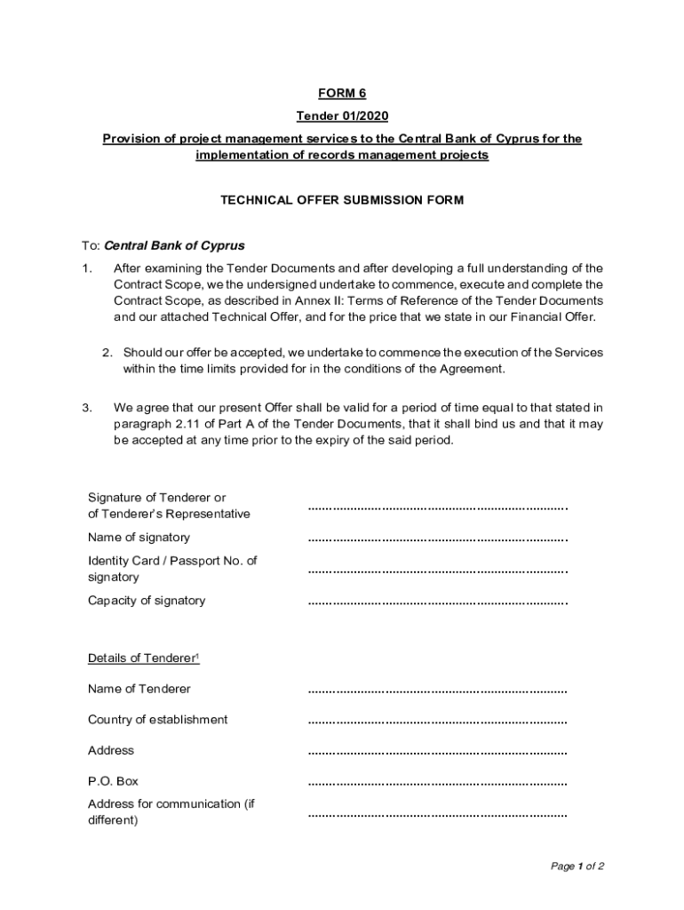 Fillable Online ANNEX 1. Submission Templates and Forms Fax Email Print ...