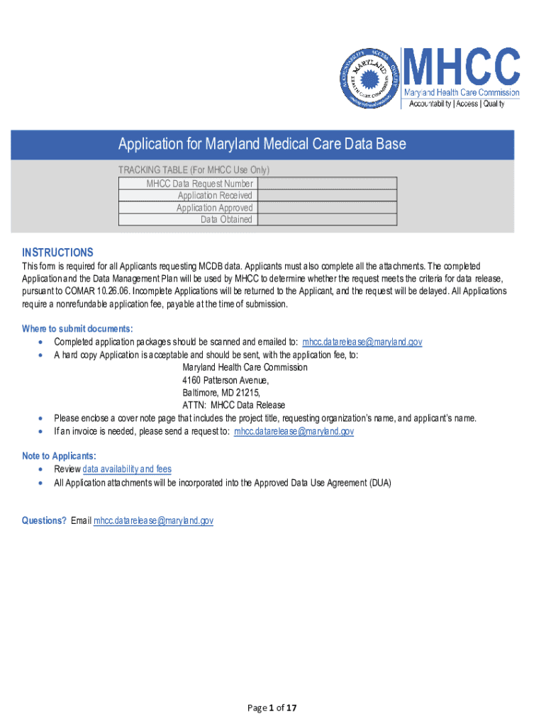 Fillable Online mhcc maryland Fillable Online mhcc maryland Application ...