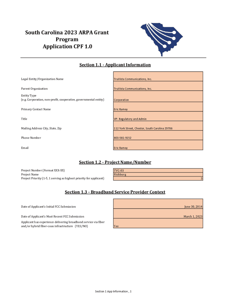 Fillable Online ors sc Application CPF 1 Fax Email Print - pdfFiller