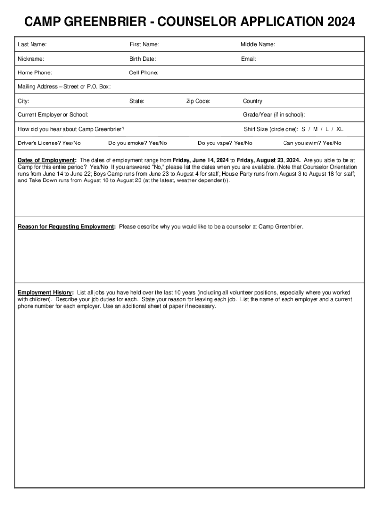 Fillable Online Counselor Reference Form - Leadership Academy Fax Email Print - pdfFiller