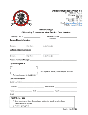 Fillable Online Citizenship Name Change Form Fax Email Print - pdfFiller
