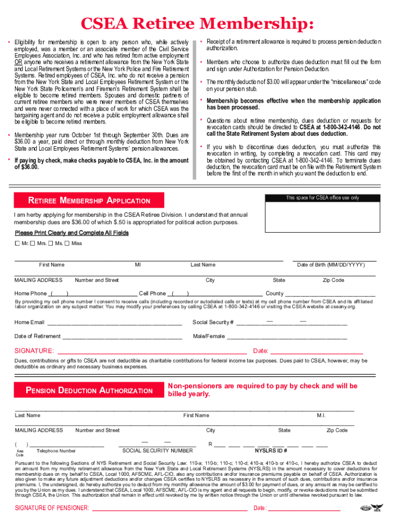 Fillable Online Receipt of a retirement allowance is required to ...