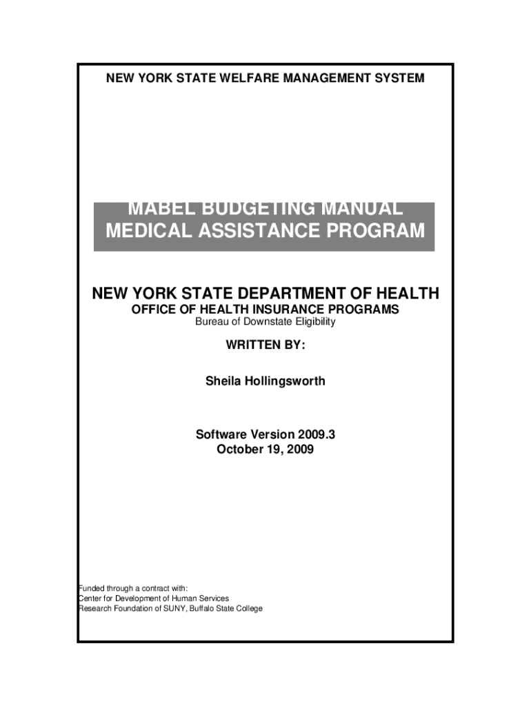 Fillable Online new york state welfare management system authorization ...