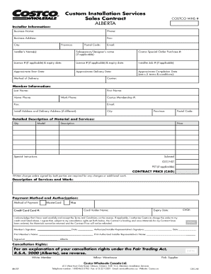 Fillable Online Appalled at service provided by the Costco's vendor for ...