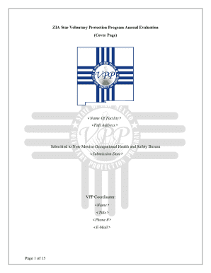 Fillable Online Voluntary Protection Programs Fact Sheet Fax Email ...