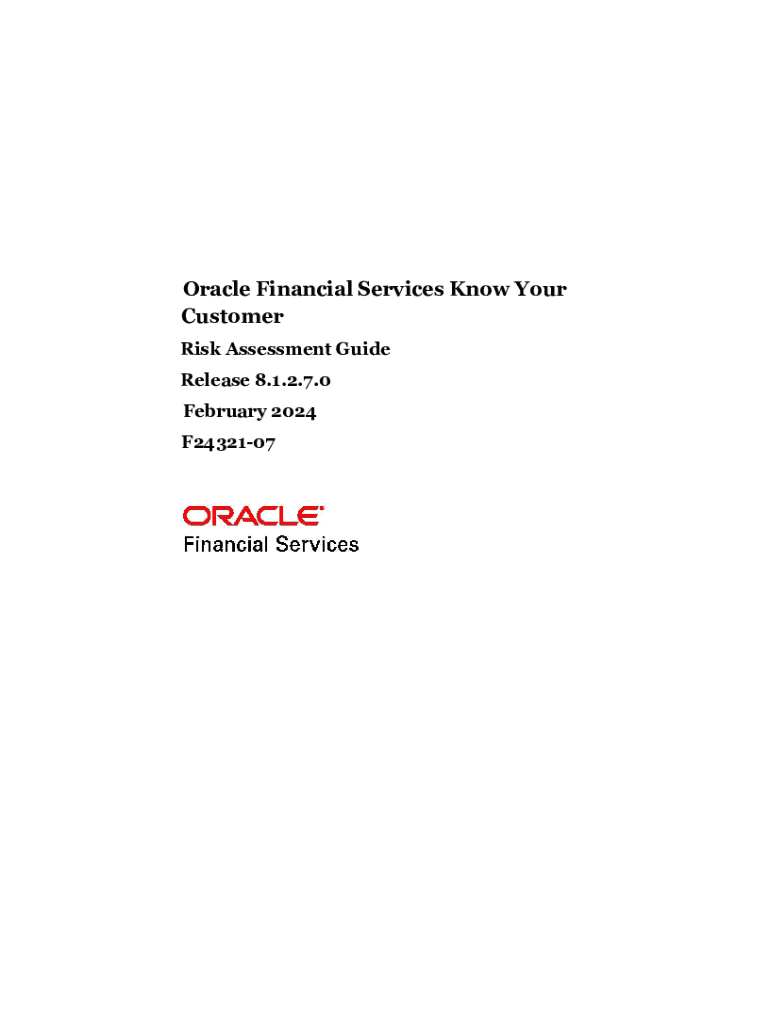 Fillable Online OFS Know Your Customer Risk Assessment Guide Fax Email ...