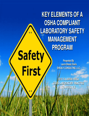 Fillable Online The 14 elements you should include in your PSM program ...