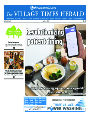 Fillable Online Revolutionizing patient dining Fax Email Print - pdfFiller
