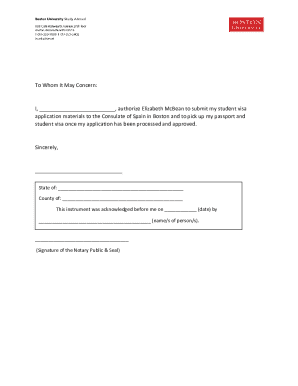 Fillable Online Notarized Authorization Letter Fax Email Print - pdfFiller