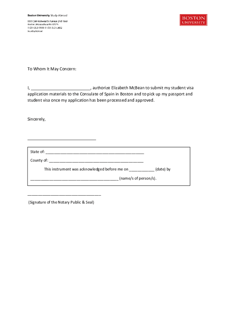 Fillable Online Notarized Authorization Letter Fax Email Print - pdfFiller