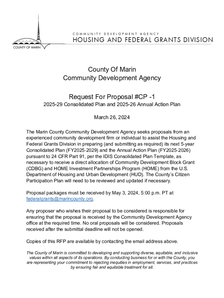 Fillable Online 2025-29 Consolidated Plan and 2025-26 Annual Action ...