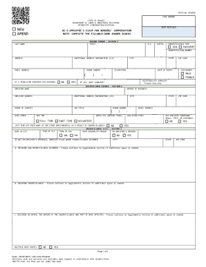 Fillable Online INSTRUCTION SHEET FOR FORM WC-5 ... - State of Hawaii ...