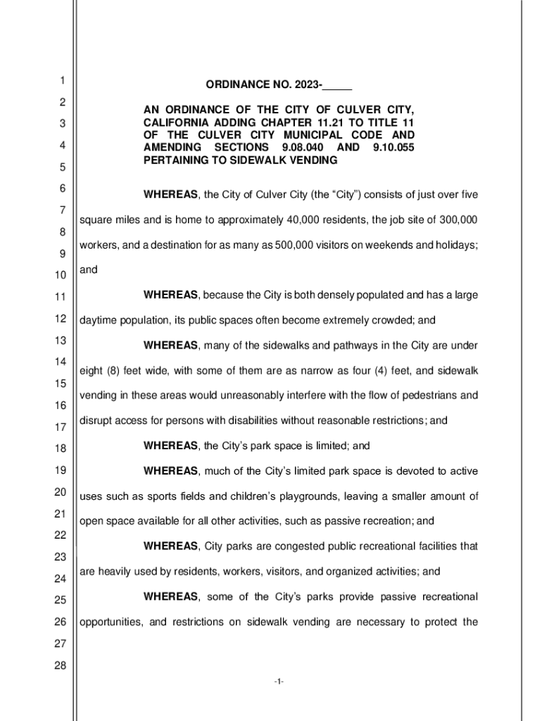 Fillable Online BICYCLE & PEDESTRIAN ACTION PLAN Fax Email Print ...
