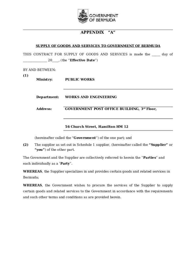 Annex A: Sample Service Agreement Doc Template | pdfFiller