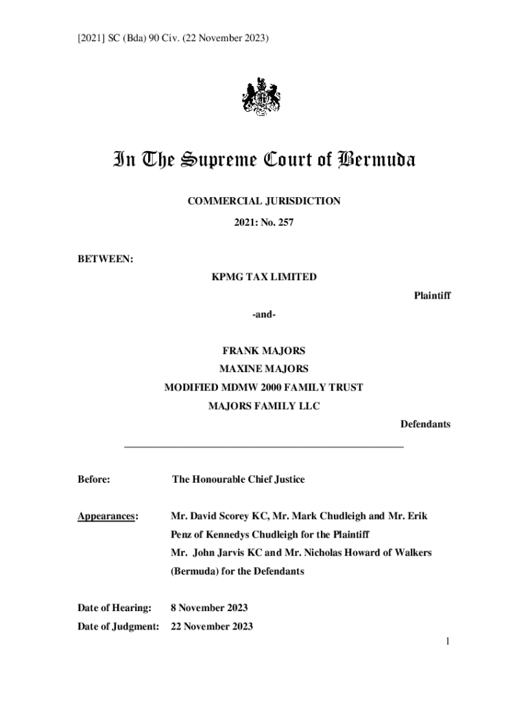 Fillable Online Implementation of the Bermuda corporate income tax Fax ...