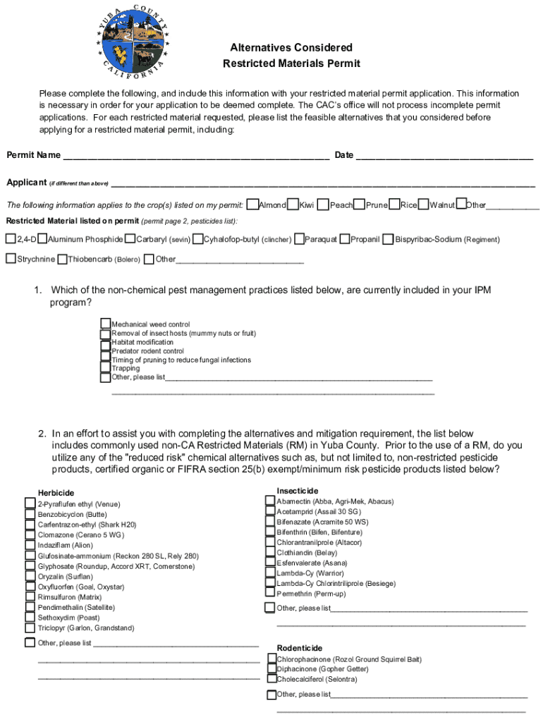 Fillable Online Alternatives Worksheet Fax Email Print - pdfFiller