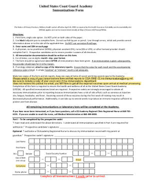 Fillable Online Cadet Enrollment Forms - United States ... Fax Email ...