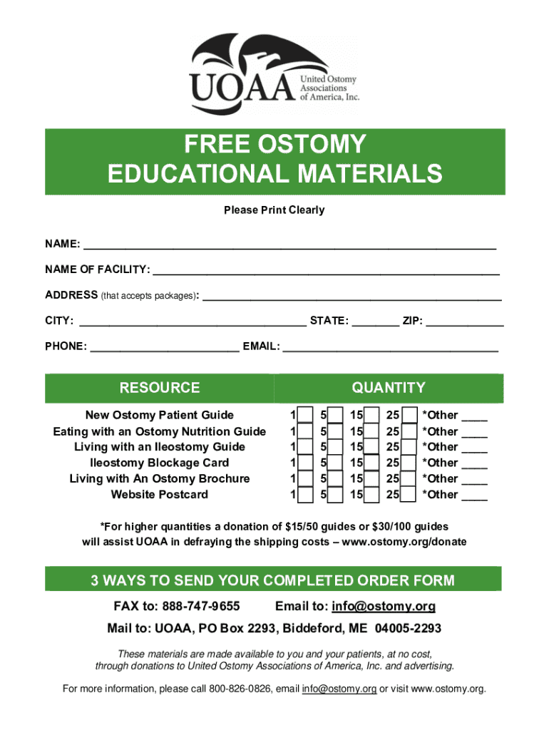 Fillable Online Ostomy Assessment: Patient Name: DOB: MRN: Diagnosis ...