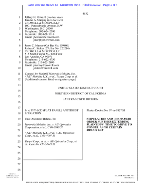 Fillable Online Order on Pro Hac Vice Application Fax Email Print ...