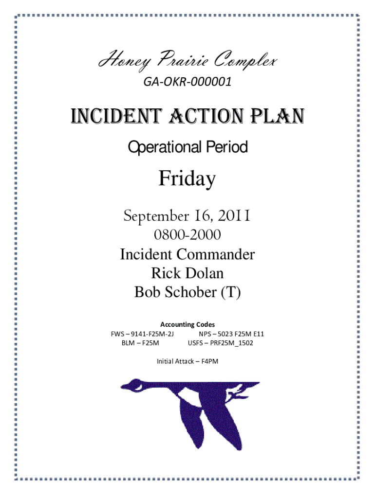 Fillable Online Instructions to find IAP and Maps for most incidents Fax Email Print - pdfFiller