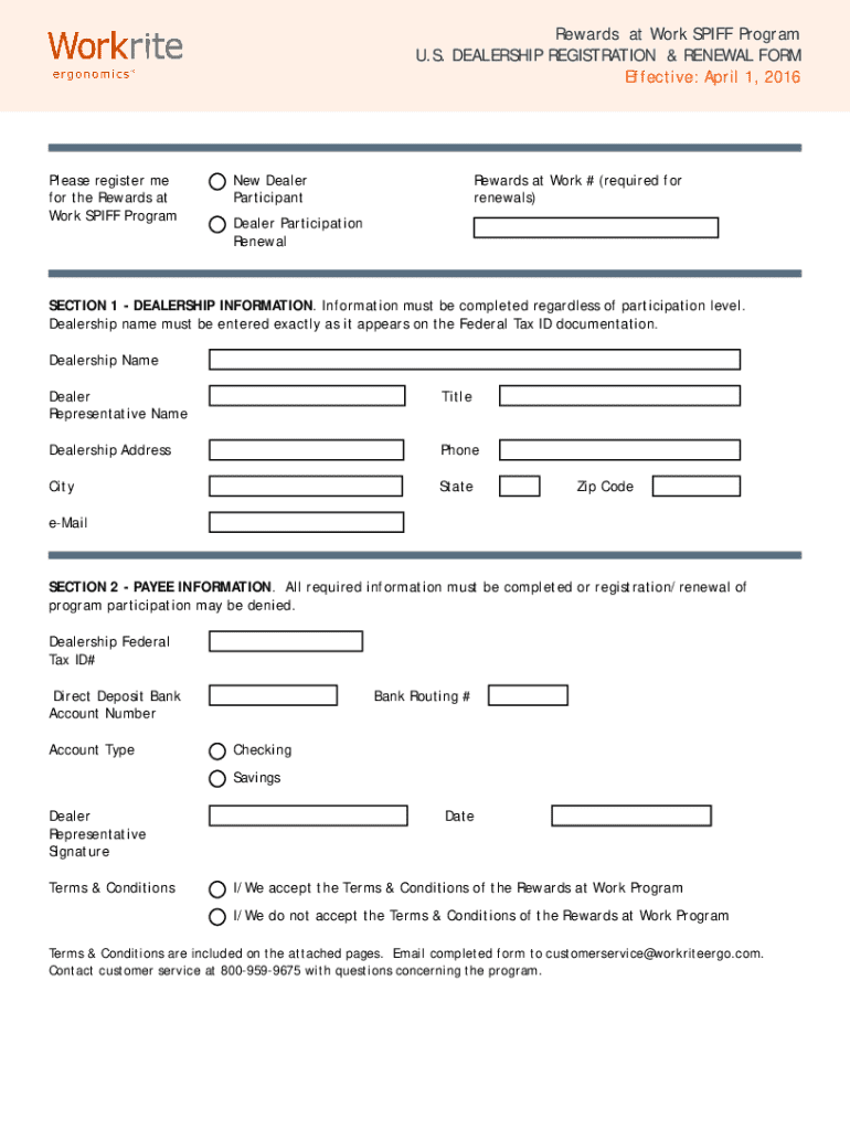 Fillable Online Sales SPIFF: Examples and Ideas to Motivate Your Teams ...