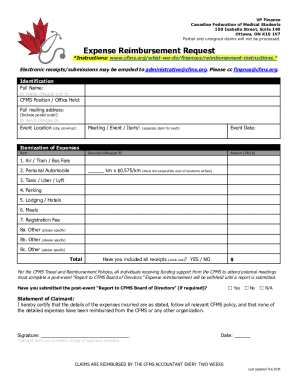Fillable Online CFMS Reimbursement Request Form 2024-02.docx Fax Email Print - pdfFiller