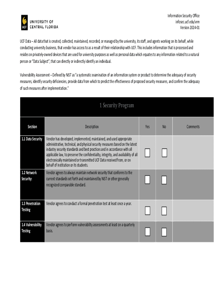 Fillable Online Secure Handling of UCF Data Agreement Fax Email Print ...