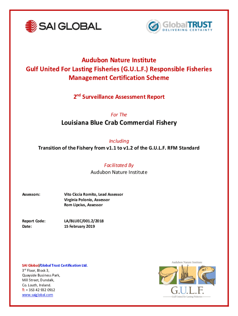 Fillable Online Form-9i-1-GULF-RFM-LA-Blue-Crab-3rd-Surveillance ...