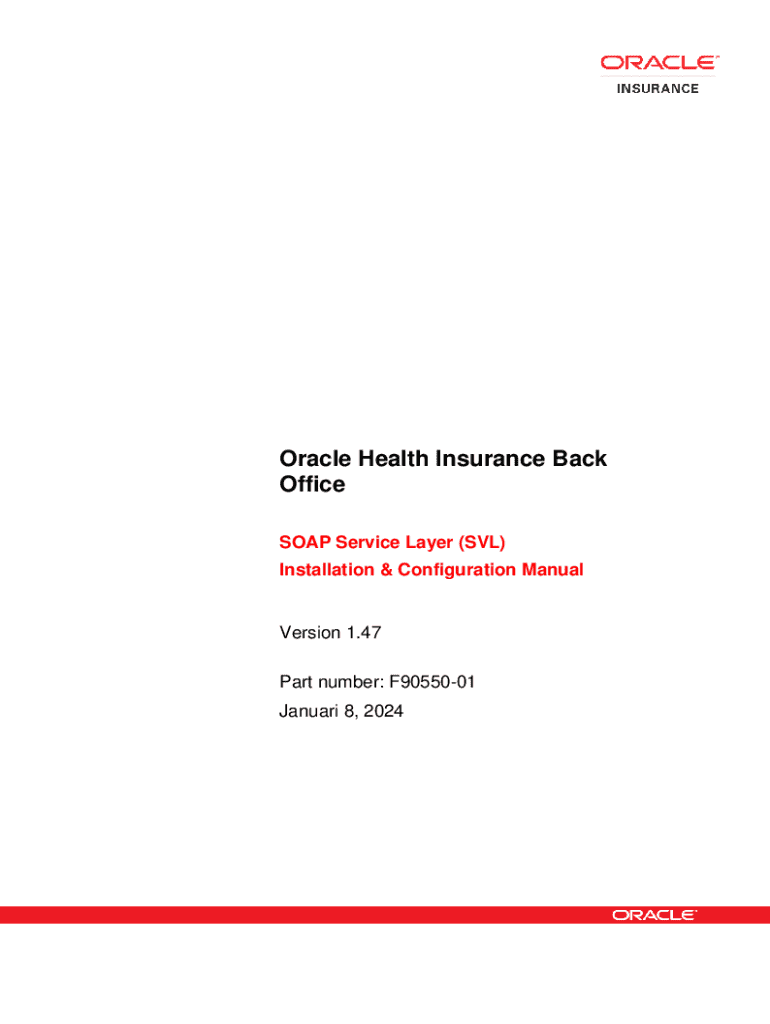 Fillable Online Installation Guide :: Oracle Health Insurance ...