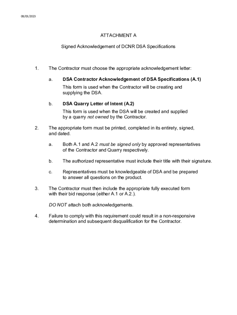 Fillable Online The Contractor must choose the appropriate ...