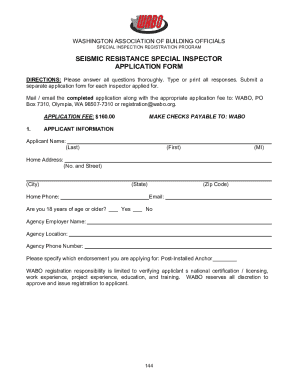 Fillable Online SPECIAL INSPECTION MANUAL Fax Email Print - pdfFiller