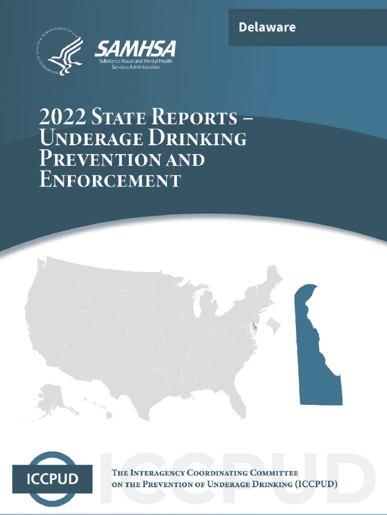 Fillable Online Delaware 2022 State Report - Underage Drinking Prevention and Enforcement ...