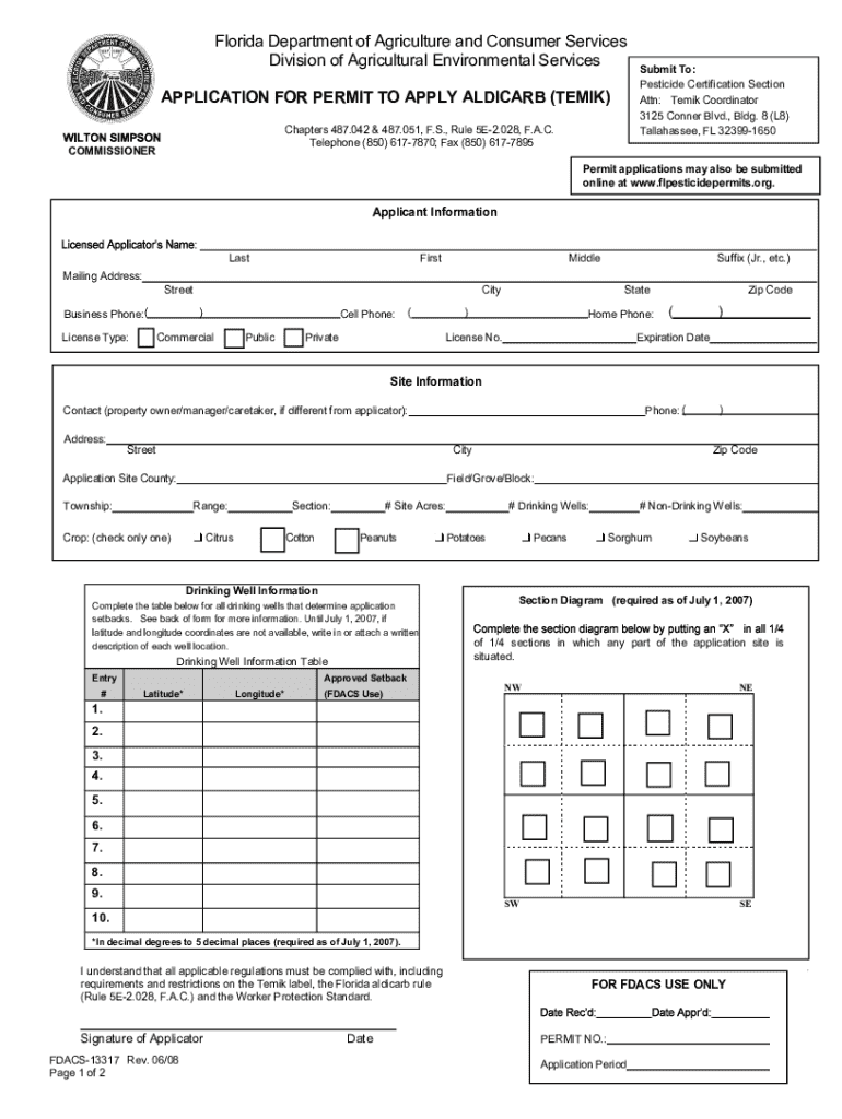 Fillable Online RSA 5E-2.028 - Restrictions on Use and Sale of Aldicarb ...