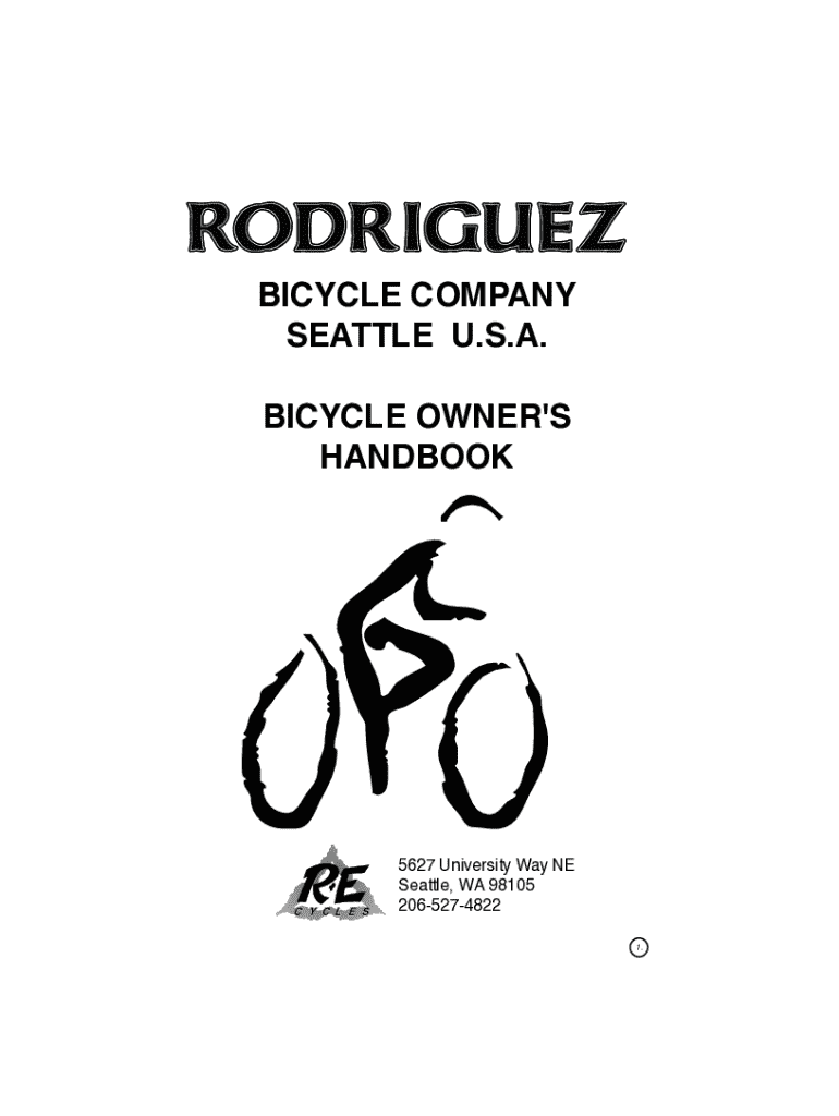 Fillable Online R+E Cycles - Home of Rodriguez Custom bikes, Women's ...