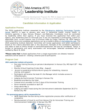 Leadership Development Institute at APA Doc Template | pdfFiller