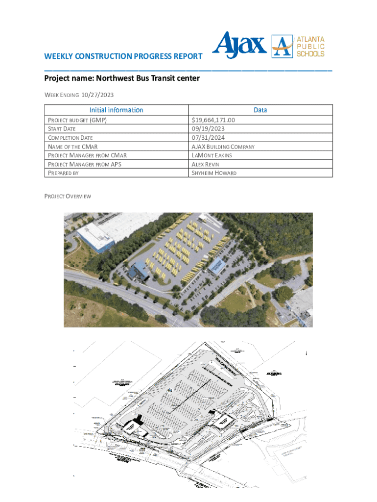 Fillable Online Project name: Northwest Bus Transit center Fax Email Print - pdfFiller