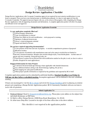 Fillable Online MAJOR / MINOR DESIGN REVIEW - Town of Mammoth Lakes Fax ...